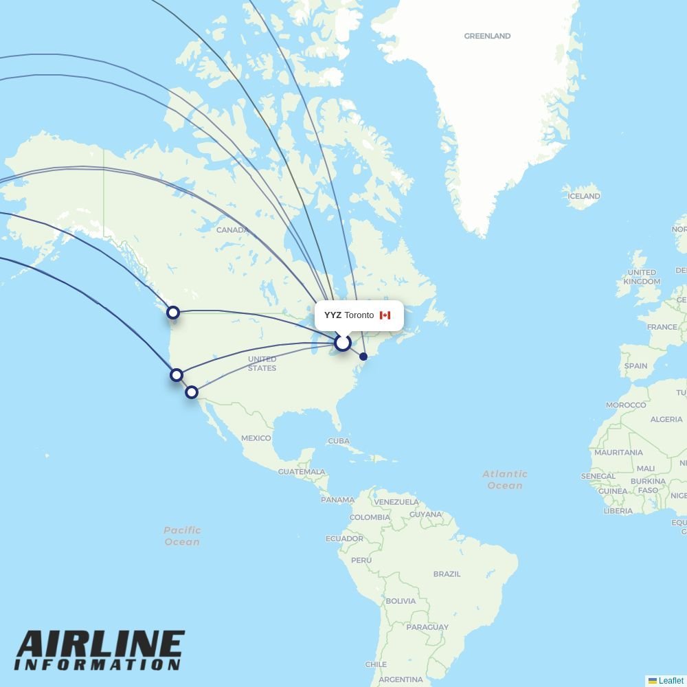 Airlines with flights from Toronto to Beijing (YYZ to PEK) | Airline ...